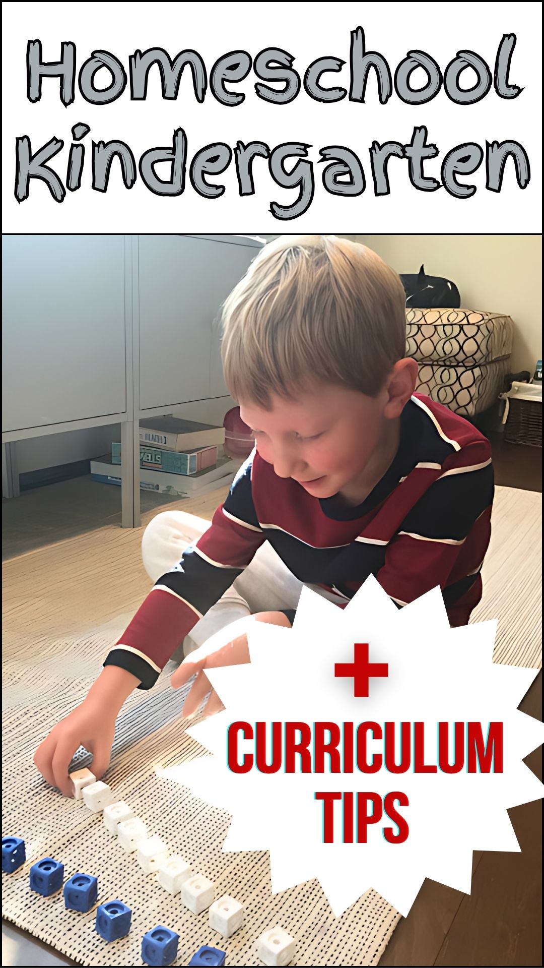 How To Homeschool Kindergarten + Curriculum Tips - Simply Home And Family