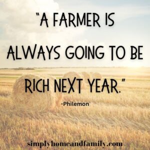 100 Inspirational Farm Life Quotes To Celebrate Farmers - Simply Home ...
