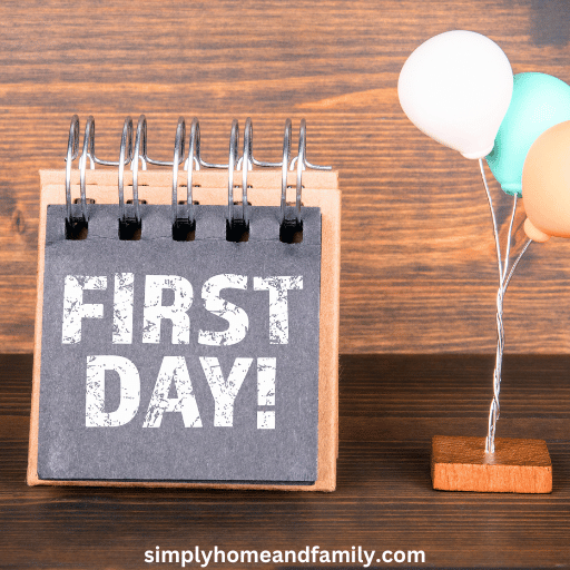 Fun Ideas For The First Day Of Homeschool - Simply Home And Family